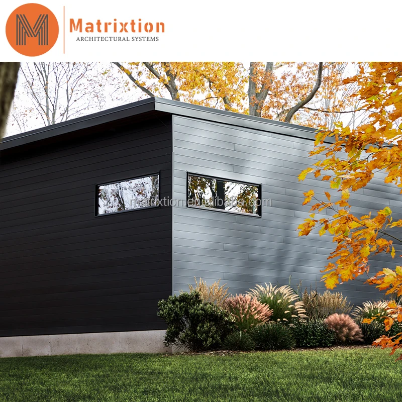 Matrixtion Modern Black: Streamlined Siding & Cladding Panels With ...