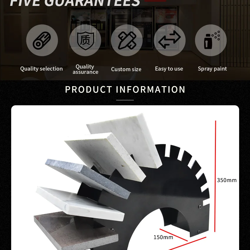 Customize Size Logo Paving Stone Desktop Stand Modern New Style ...