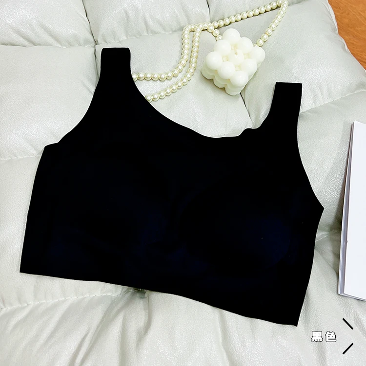 New Style Bra With No Steel Ring And Padded Back Wrapped Around Breasts ...