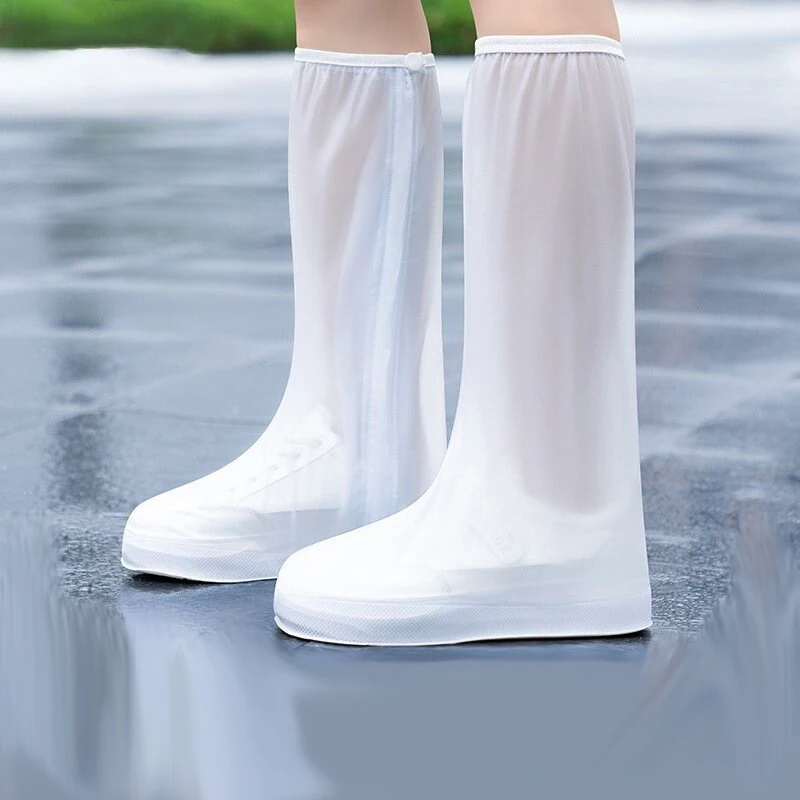 Outdoor Travel Wear Pvc Waterproof Rain Boots Cover Reusable Non Slip ...