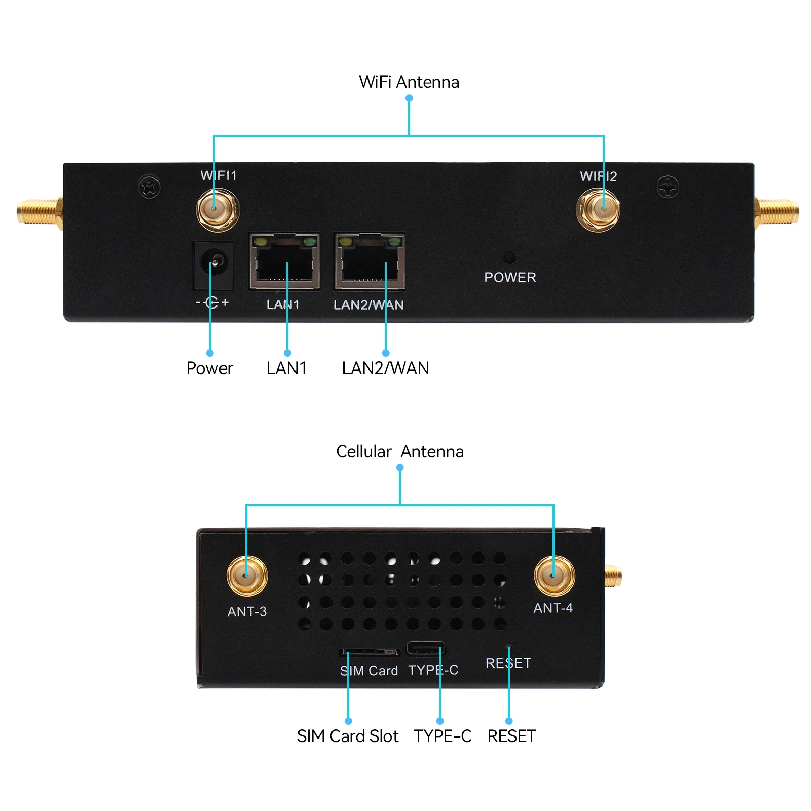 Yeacomm NR800 5G Modem - NSA SA Snapdragon X62 CPE Router