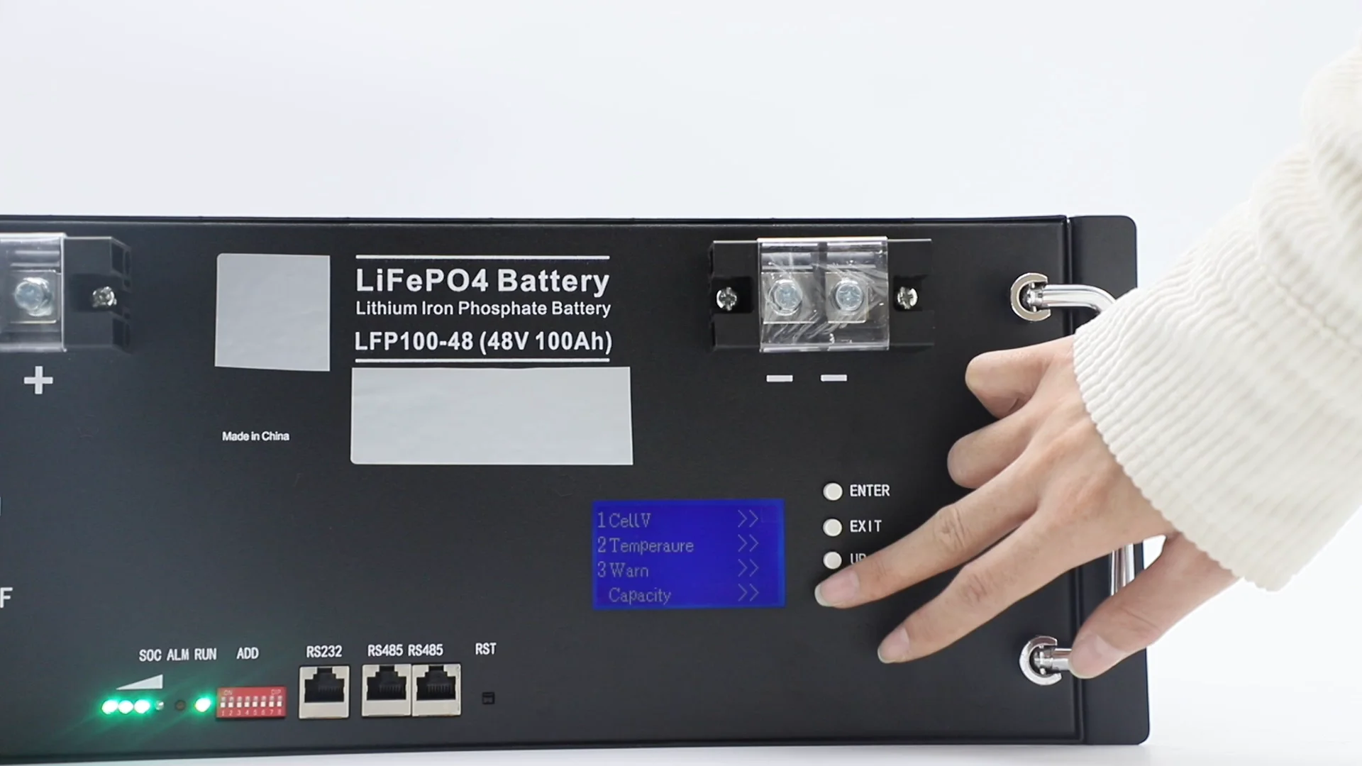 Long Cycle Life Lithium Ion Rechargeable Battery 48v 50ah 100ah Lifepo4 ...