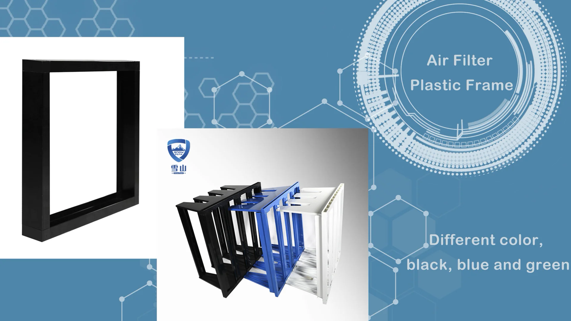 Abs Pvc Plastic Frame Cell Frame For Plate Air Filters - Buy Cell Frame ...