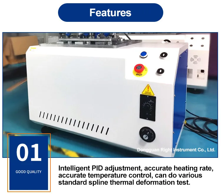ASTM D1525 ASTM D648 온도 편향 Vicat 연화 테스트 장치| Alibaba.com