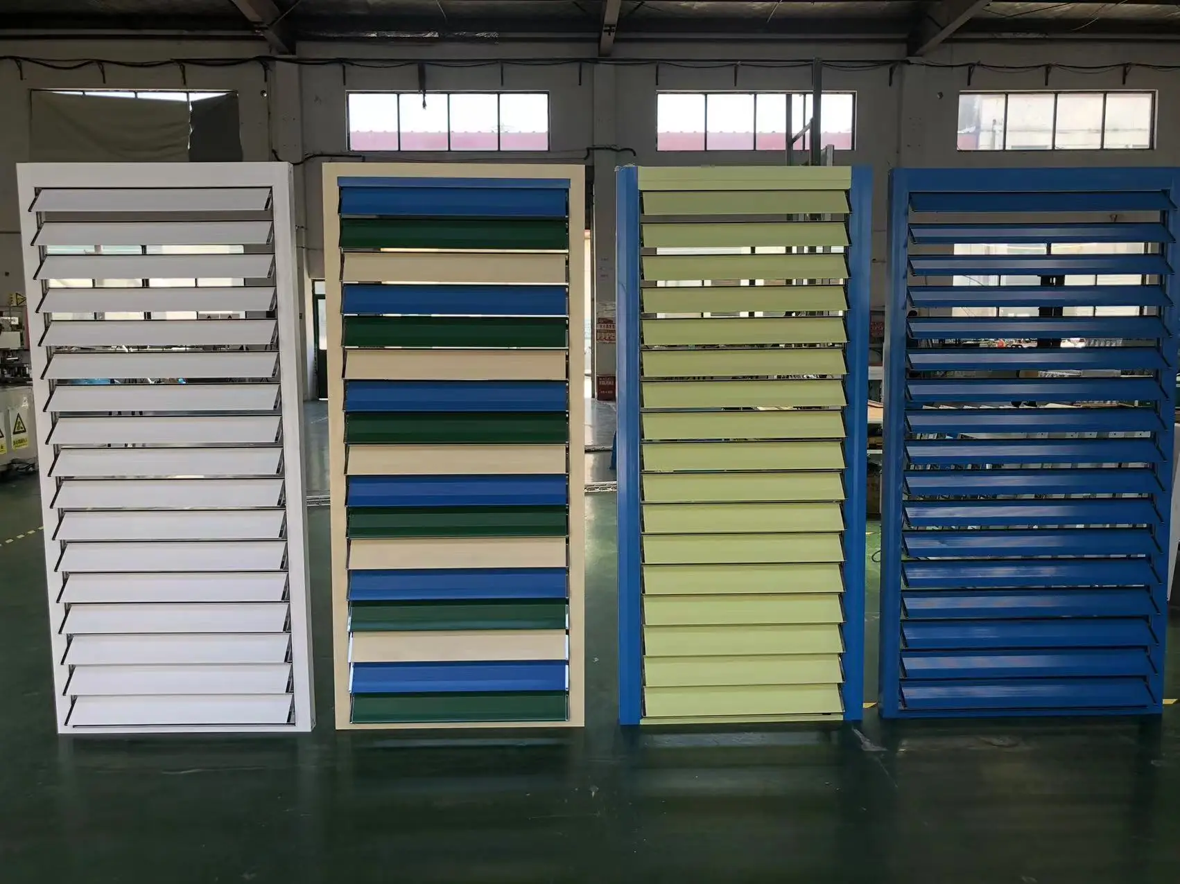Durable Aluminum Shutter Louvers - Motorized & Customizable