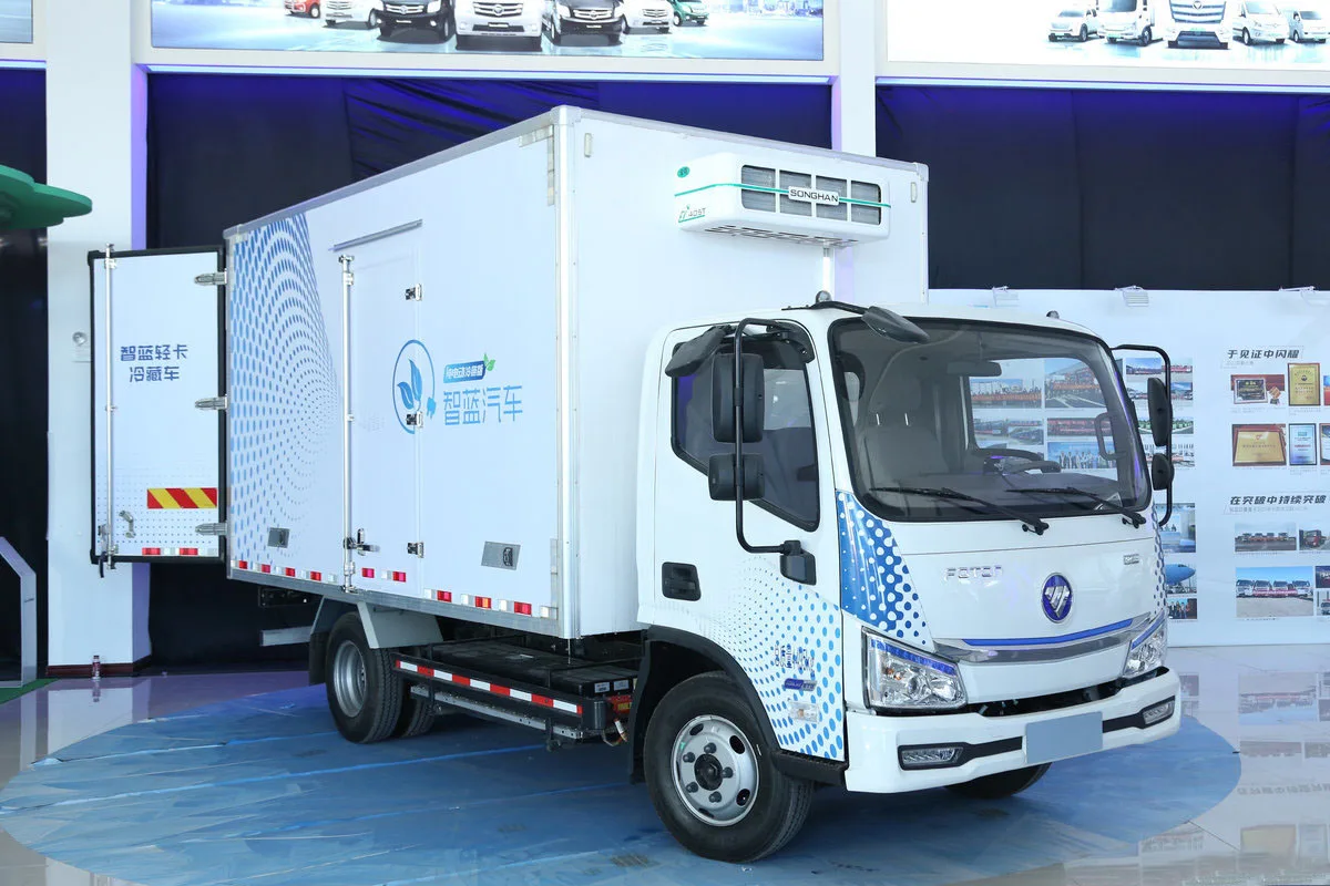 FOTON Aumark IBlue Electric Light Truck China 5 Ton Commercial Electric ...