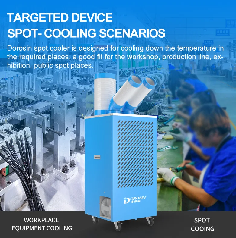 Dorosin Dakc-45 Spot Cooling For Work Station 4.5kw Commercial Air ...
