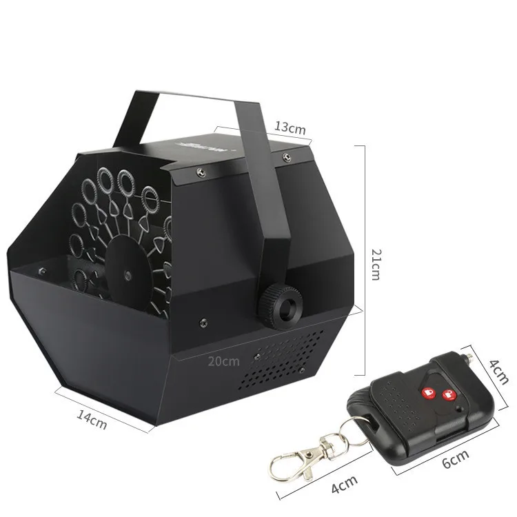 60W Remote Control Stage Bubble Machine for Disco DJ Pub