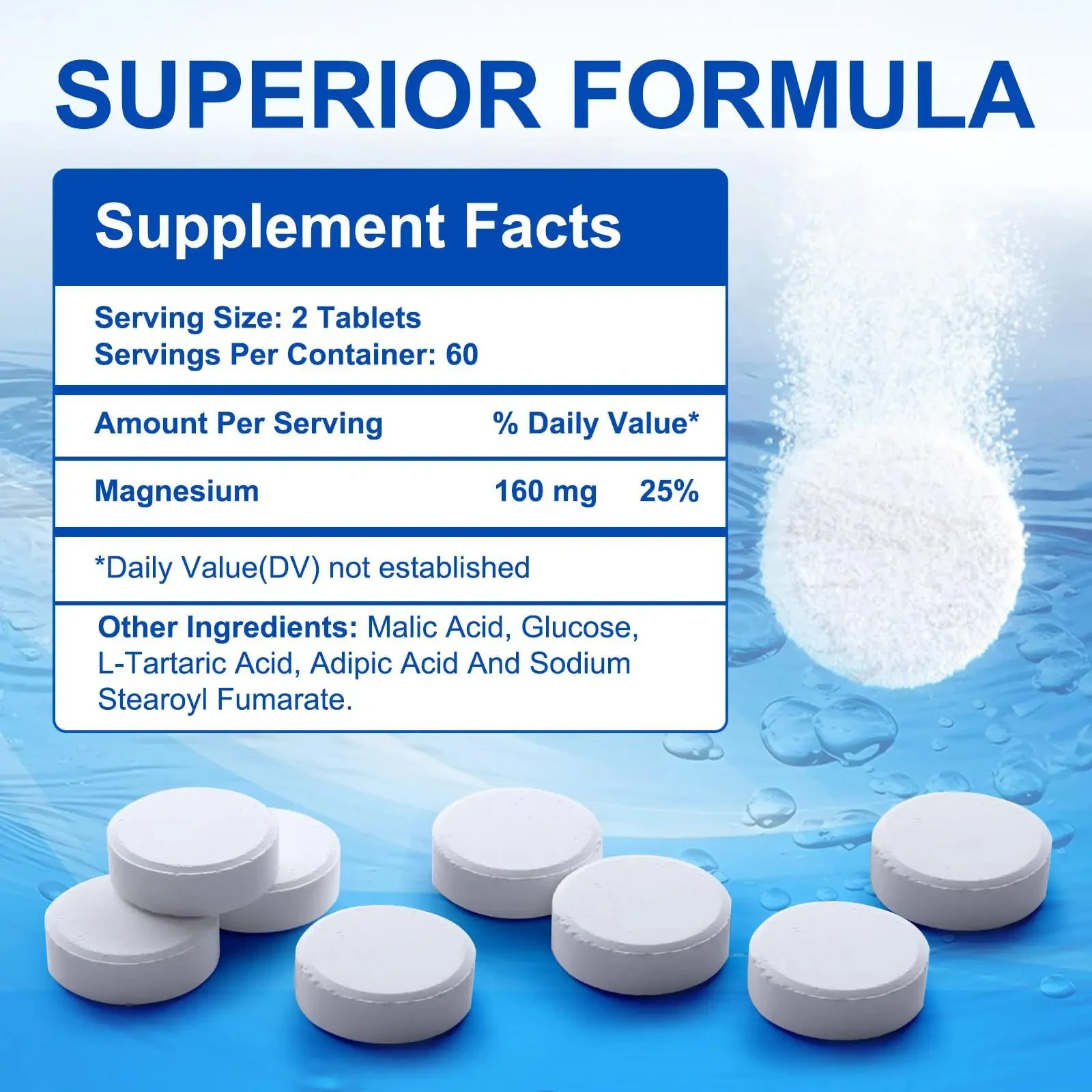 OEM ODM Fast Dissolving High Concentration Anti-aging H2 Molecular ...