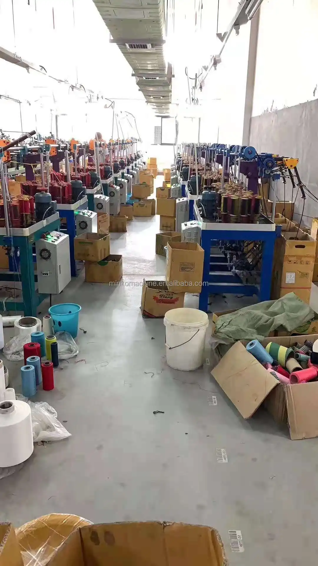 Elastic Cord Braiding Machine - High Speed Rope Maker