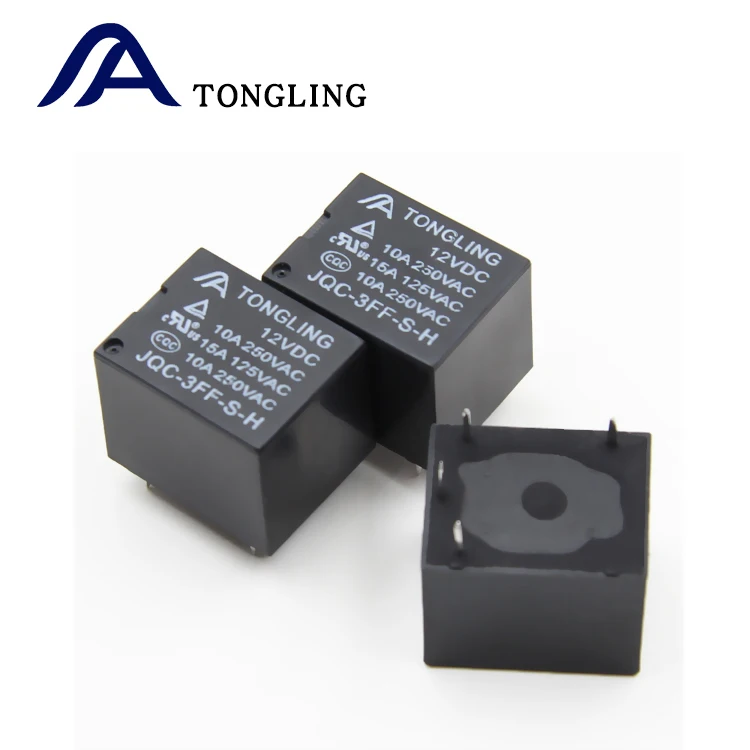 T73 Mini Relays MT3F-12VDC - 12V DC 4 Pin Electric Relay