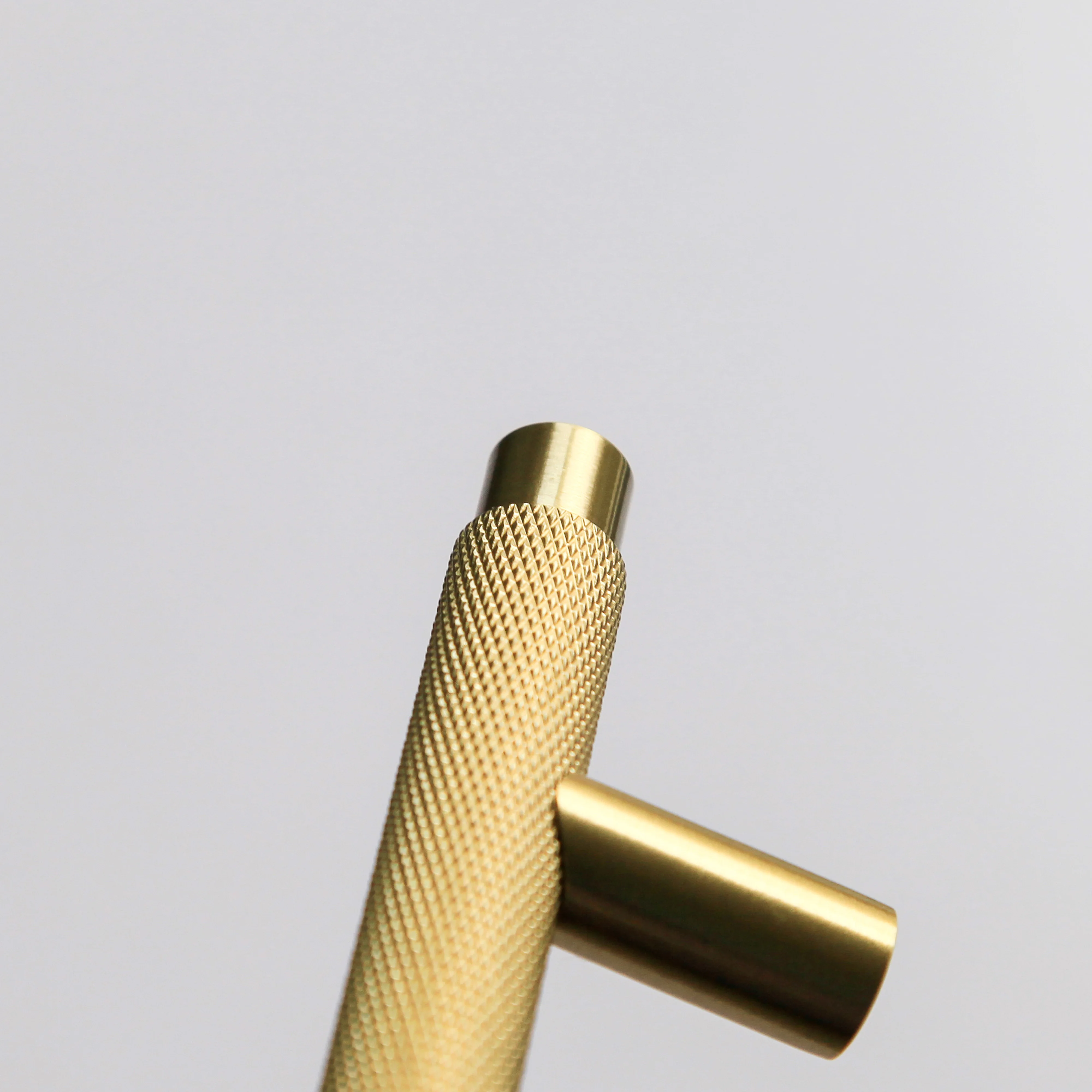 Luxury Knurling Brass Cabinet Handle For Kitchen Bedroom Custom Multi ...