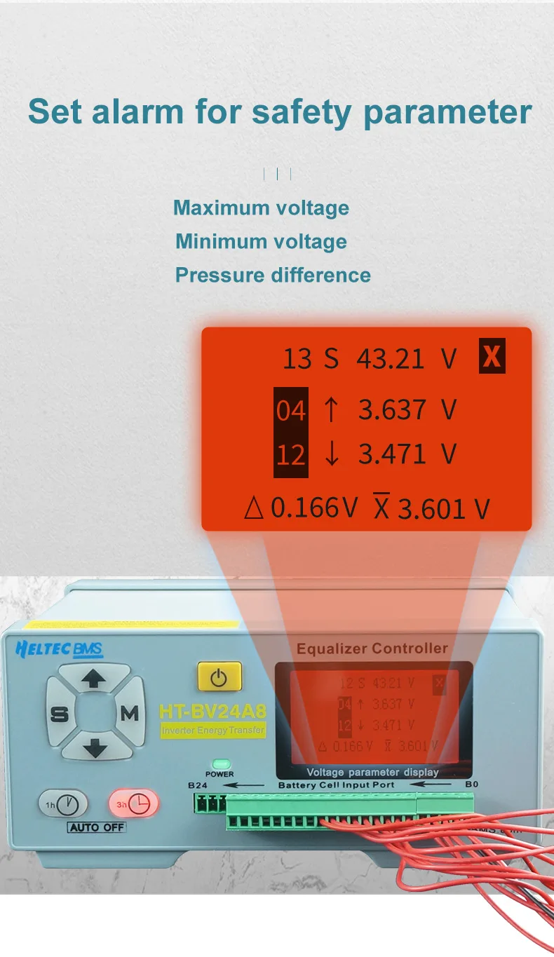 Heltecbms Active Equalizer Balancer 8a 2-24s Lifepo4 Lithium Lipo Battery Equalizer Equipment ...