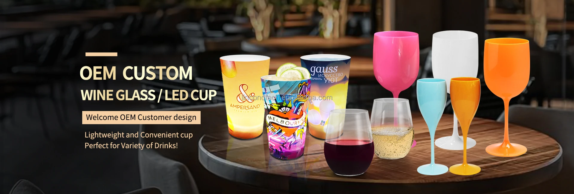 Custom LED Flashing Cup - Perfect for Party Decorations