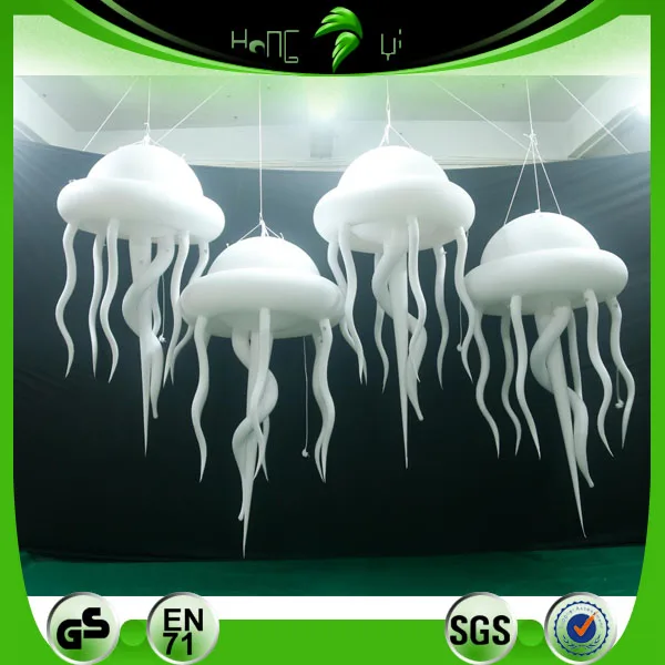 Stage Decoration Hongyi Inflatable Led Hanging Jellyfish Customized ...