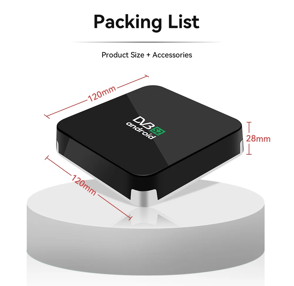 OTT Satellite Tv Receiver 4K Android and DVB S2 Smart Android Tv Box OTT DVB S2 Hybrid TV Box ...