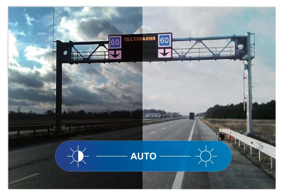 P20mm VMS Traffic Sign EN12966 NTCIP Traffic LED Display