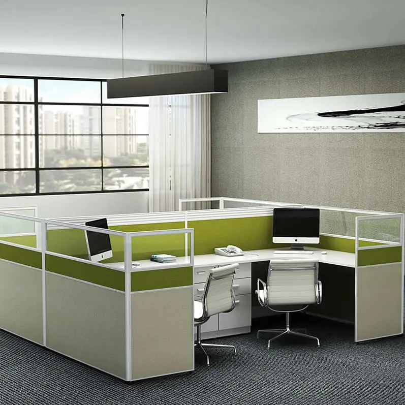 Great Various Call Center Desk Office 8 Person Workstation Luxsu - Buy ...