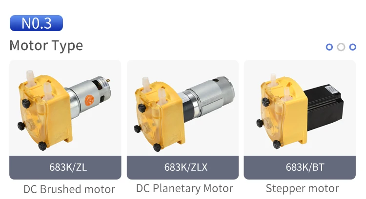 JIHPUMP 12V 24V DC Peristaltic Pump for Thick Liquid Dispensing