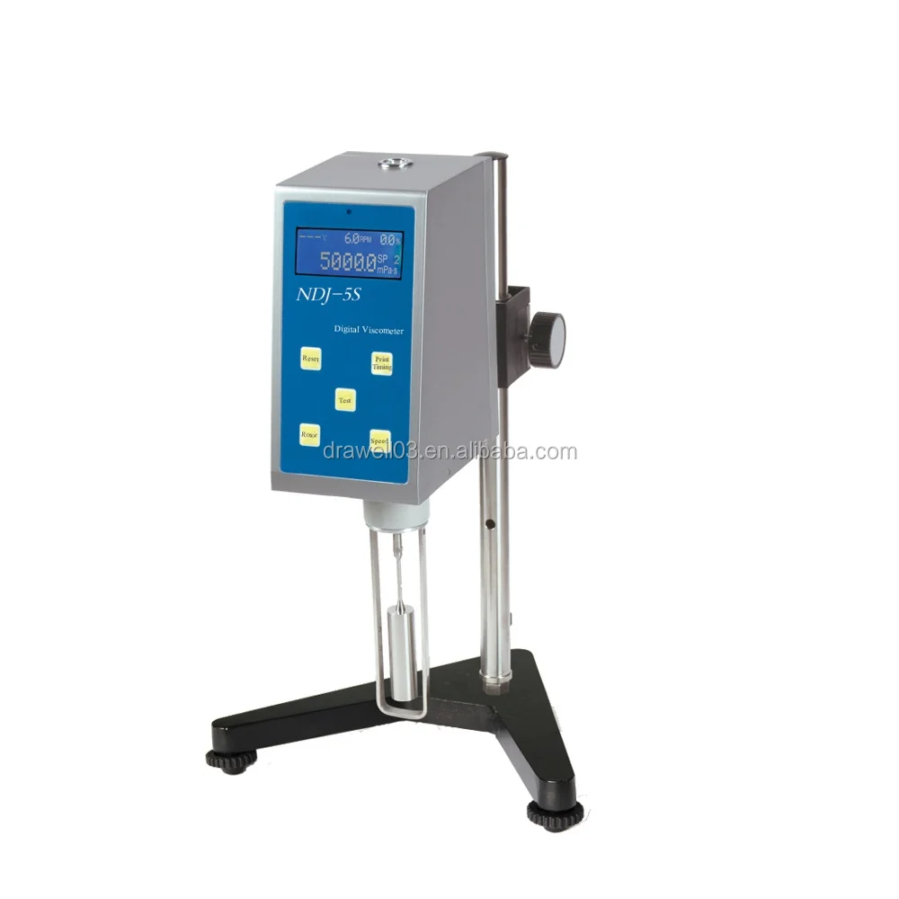 Ndj-5s Liquid Digital Rotary Viscosity Meter Tester Supplier Lab ...
