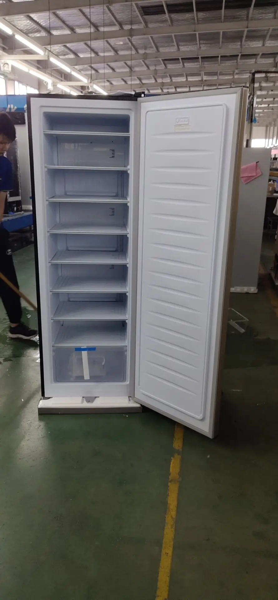 Smad 80L Small White Single Door Upright Cryogenic Vertical Deep Stand ...