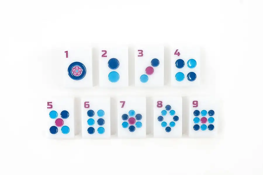 Acrylic Mahjong Game Set Custom Monogram American Mahjong Tiles - Buy ...