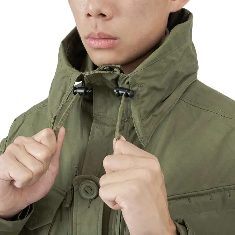 Waterproof Tactical Field Jacket Olive Drab Parka Combat Outdoor Jacket ...
