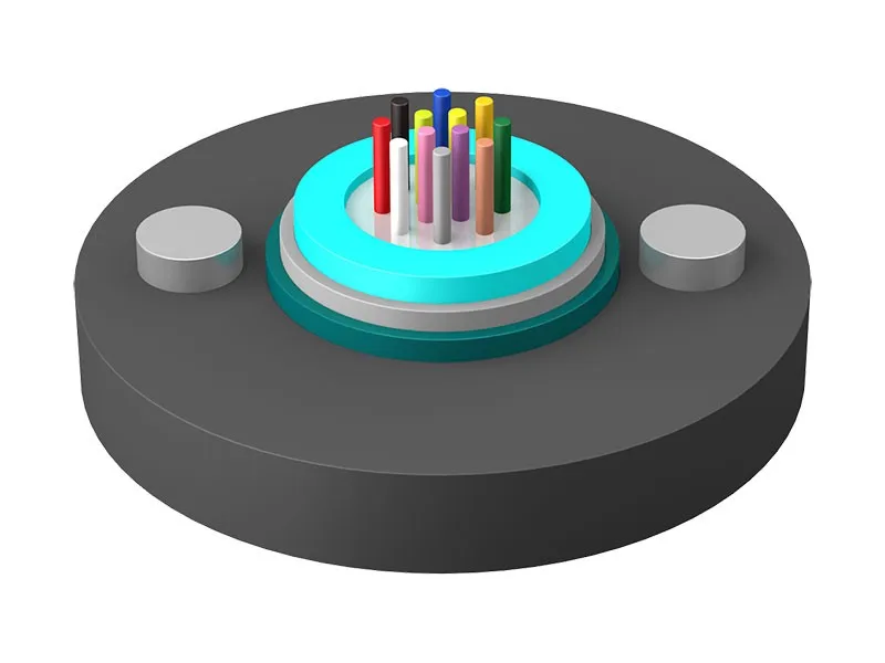 China Wholesale Price Unitube Light Armoured 4~12 Core Gyxtw Optical ...