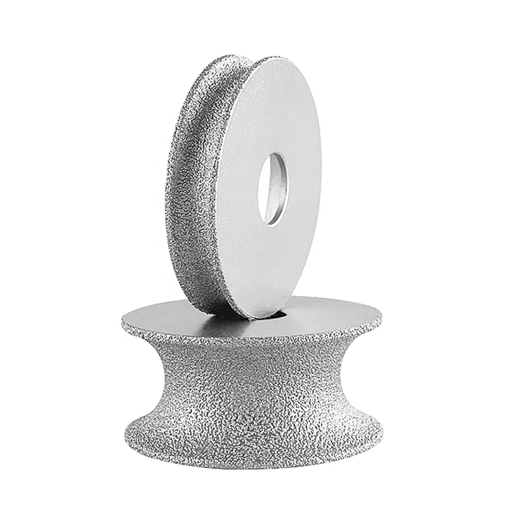 20mm Hand Profile Wheel Diamond Tool Full Nose Vacuum Brazed Hand ...