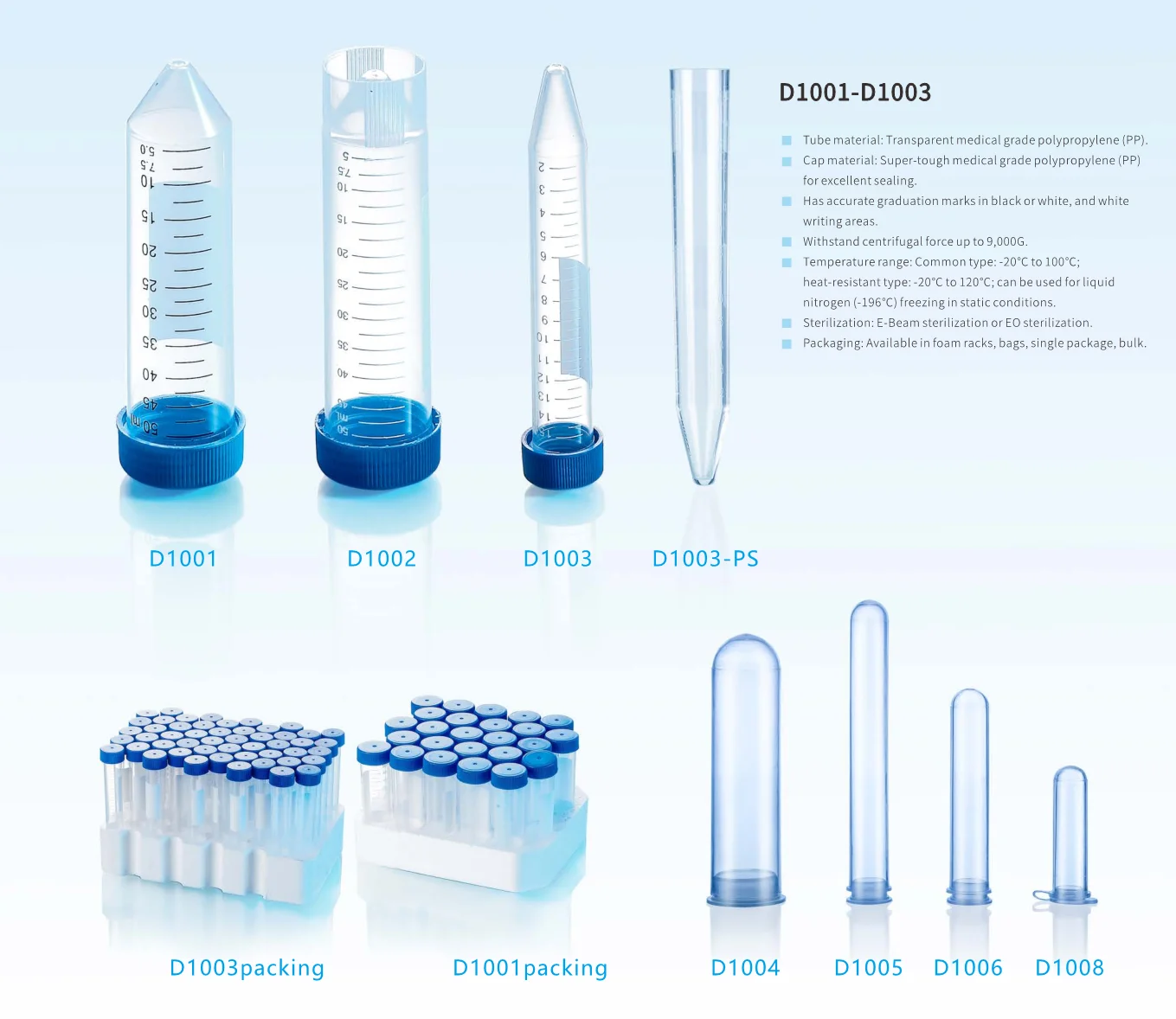 Laboratory Centrifuge Tube 15ml Conical Centrifuge Tubes - Buy ...