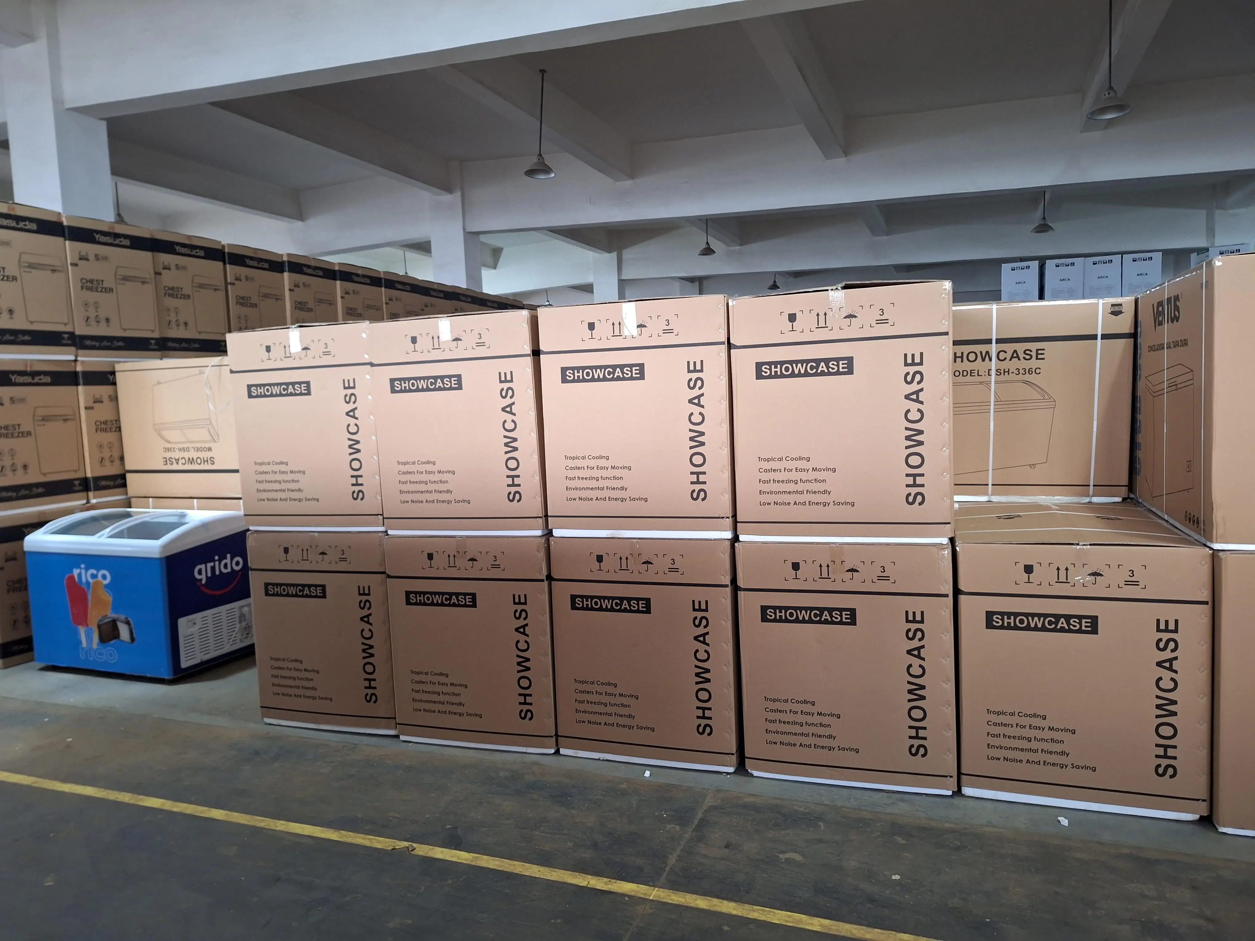 80 Liter Small Home Appliance Vcm Fridge Double Glass Door Refrigerator ...