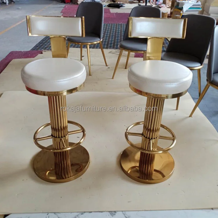 Luxury Bar Lift Chair Modern Style Swivel High Chair Bar Stools ...