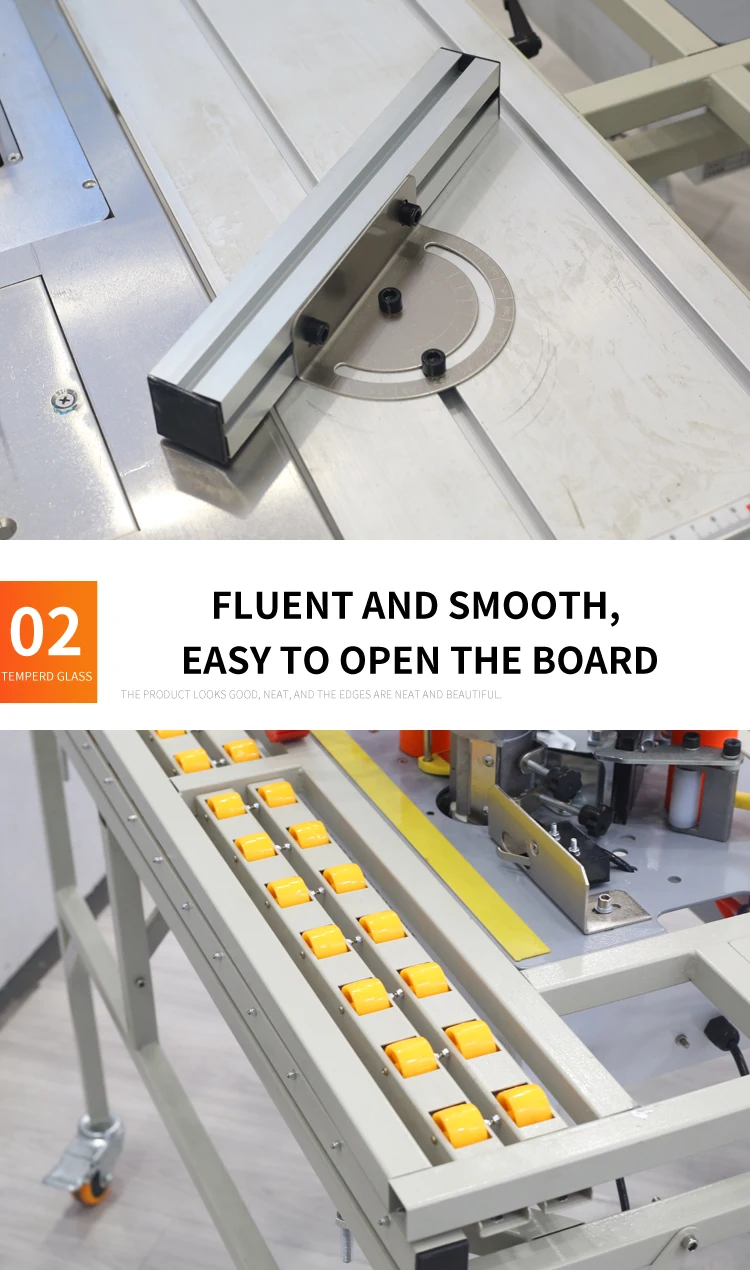 JT550S Portable Sliding Table Saw for Woodworking & Panel Cutting