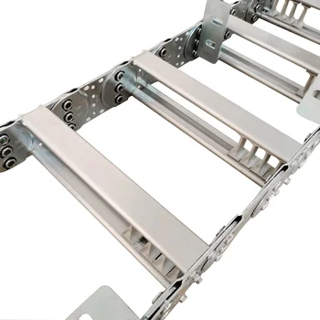 Flexible Steel Cable Carrier Various Type Hose Drag Chain Steel Towline ...