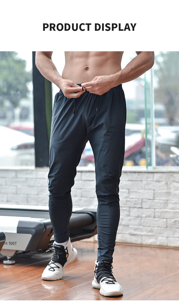 Mens Sport Slim Fit Pants Joggers Sweatpants Men Clothes Casual ...