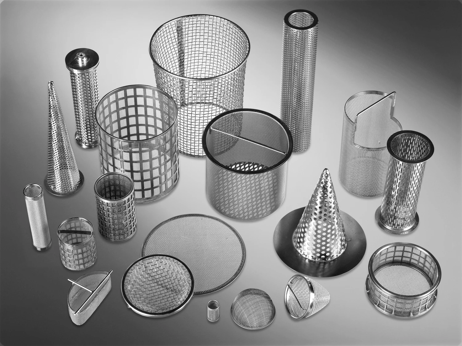 Stainless Steel Filter Cylinder - Anti-Rat Screen Tube