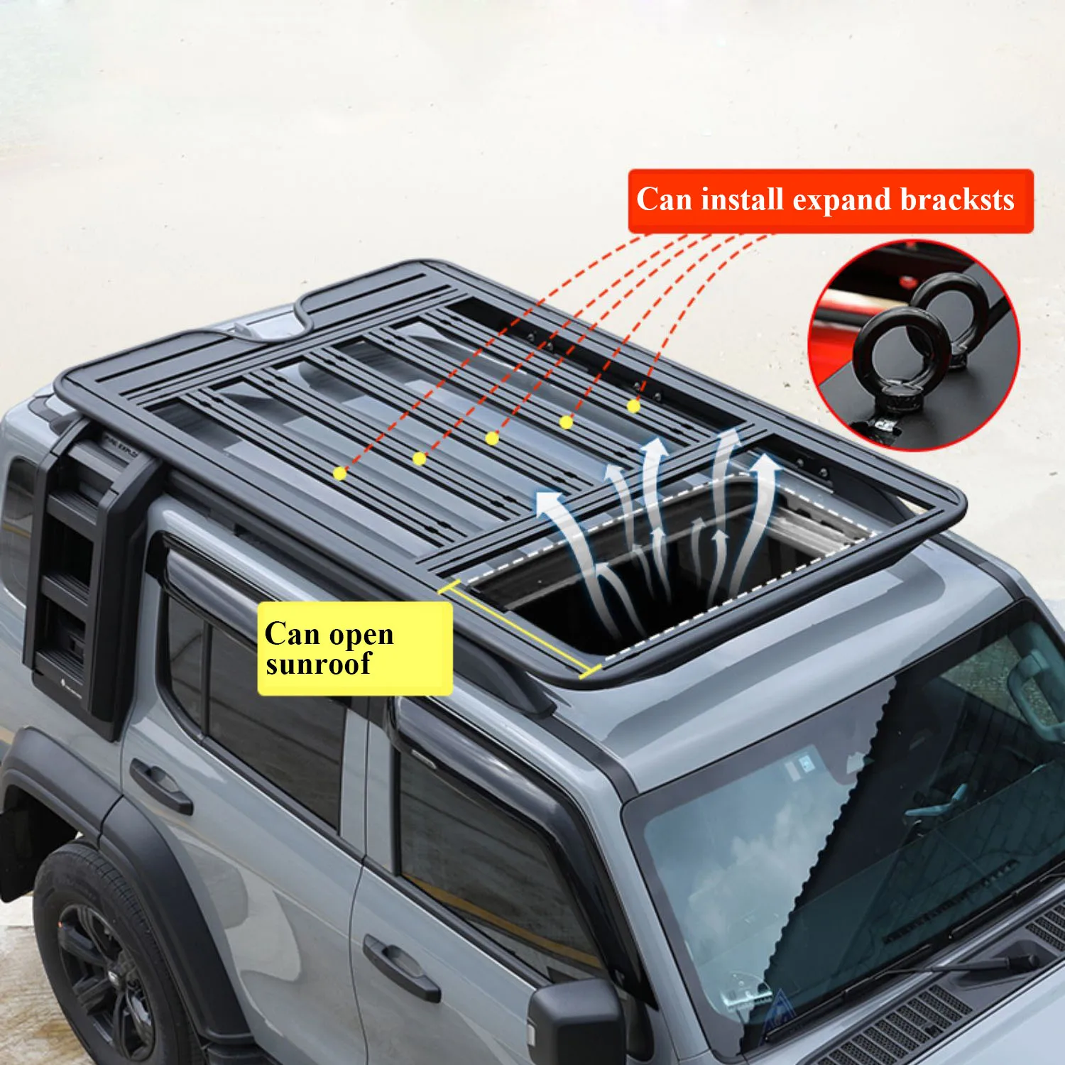 Gwm Tank 300 Roof Rack - Durable Car Accessories for off Road