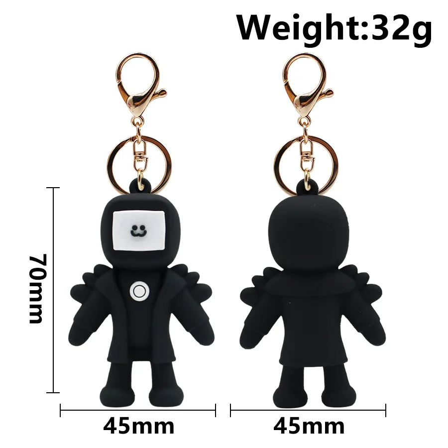 Skibidi Toilet Cartoon Animation Toilet Man Key Chain Wholesale Cute ...