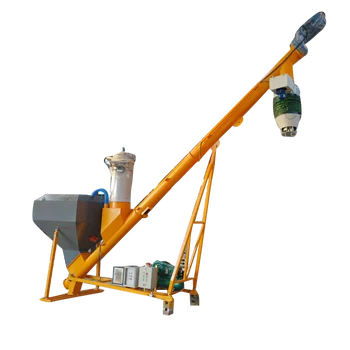 Cement Hopper Screw Conveyor Dust Collector And Cement Loading Machine ...