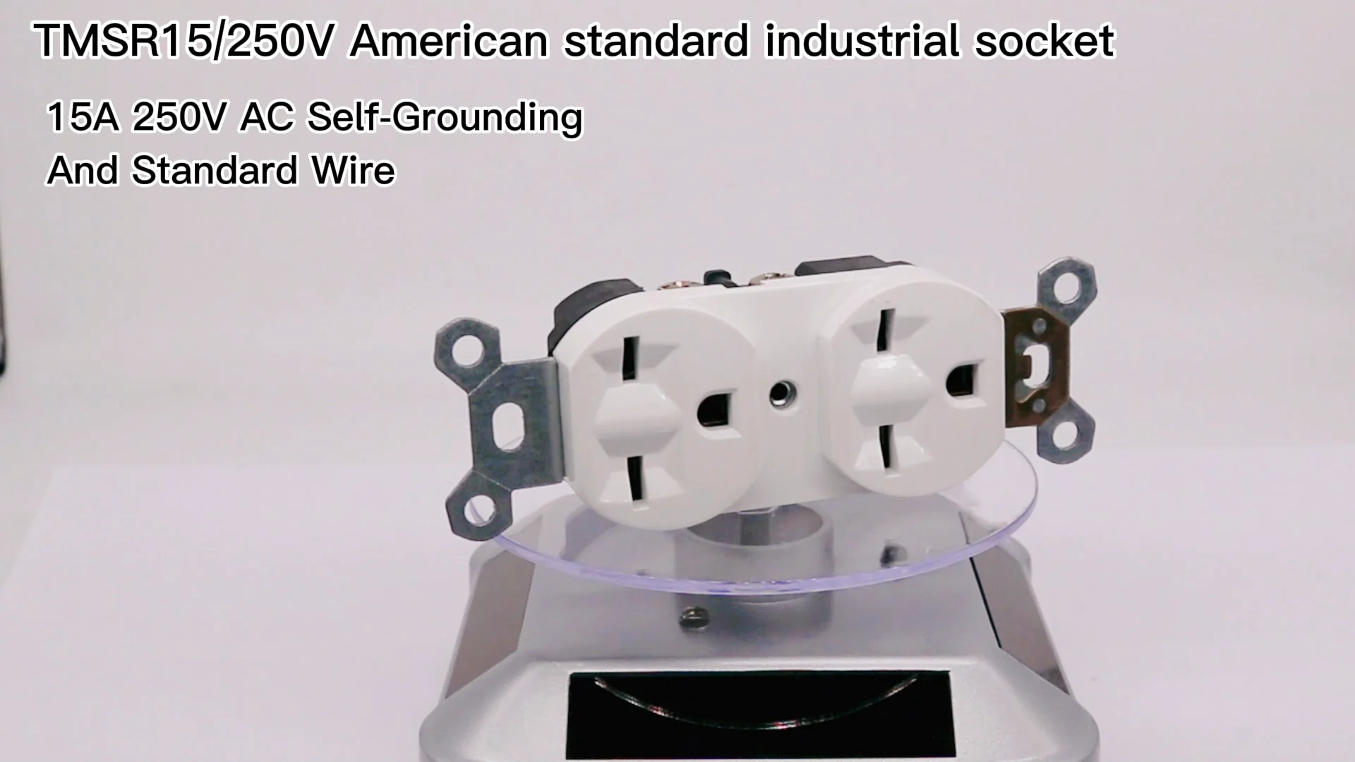 Nema 5-15r Self-grounding Residential Grade Outlet No-tamper Resistant ...