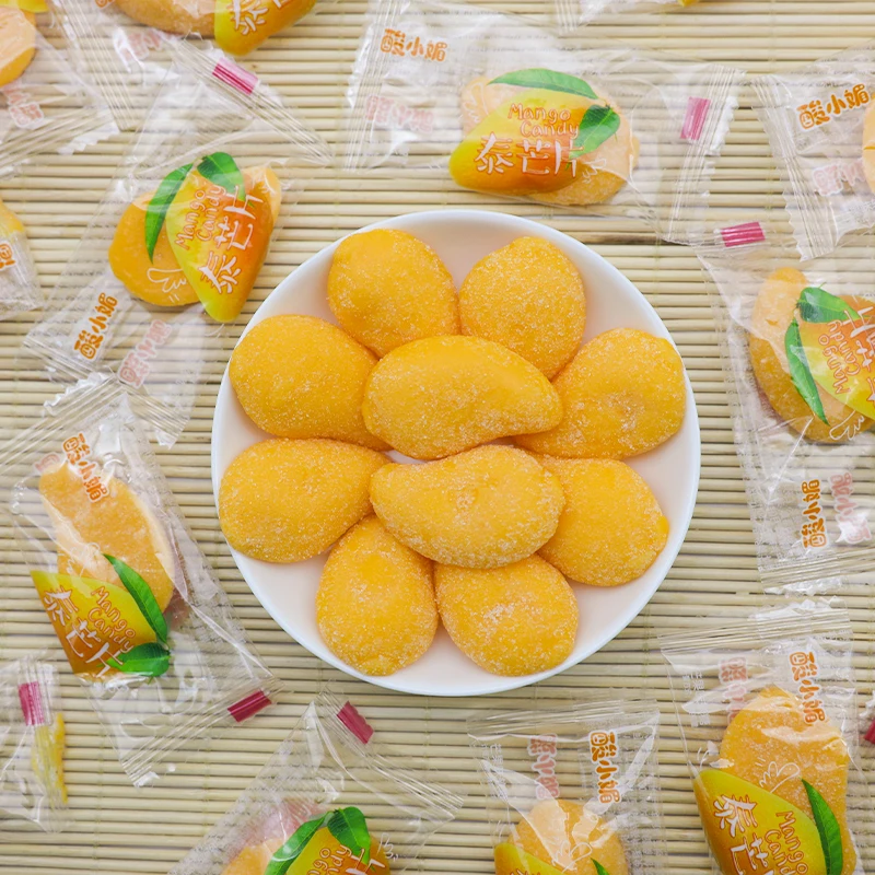 Mango Gummies Between-meal Nibbles Sweet Candies And Sweets Candied ...