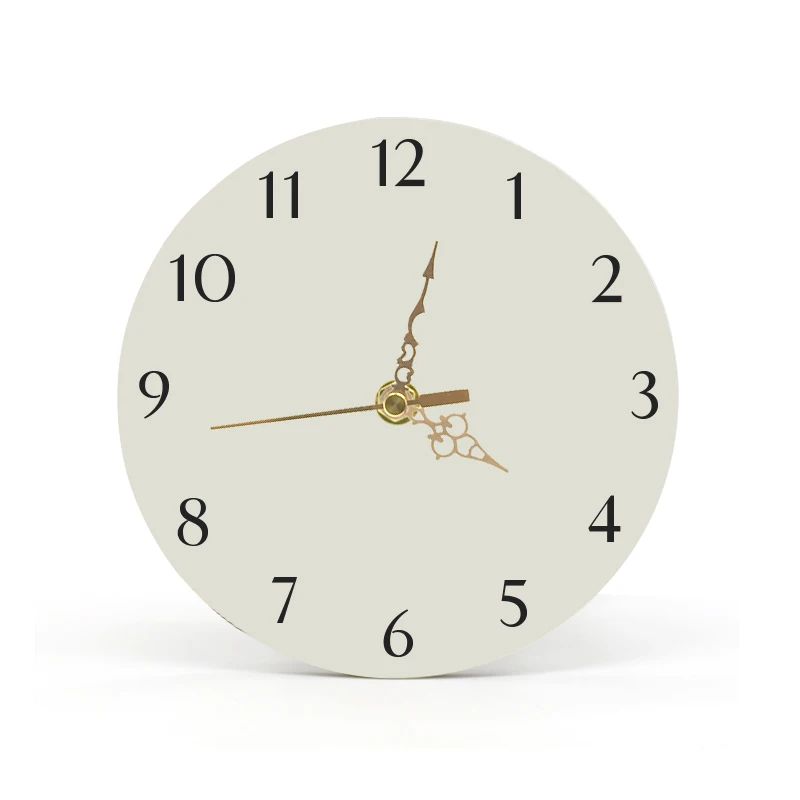 DIY Personalized Logo Print Wooden Clock - Sublimation MDF