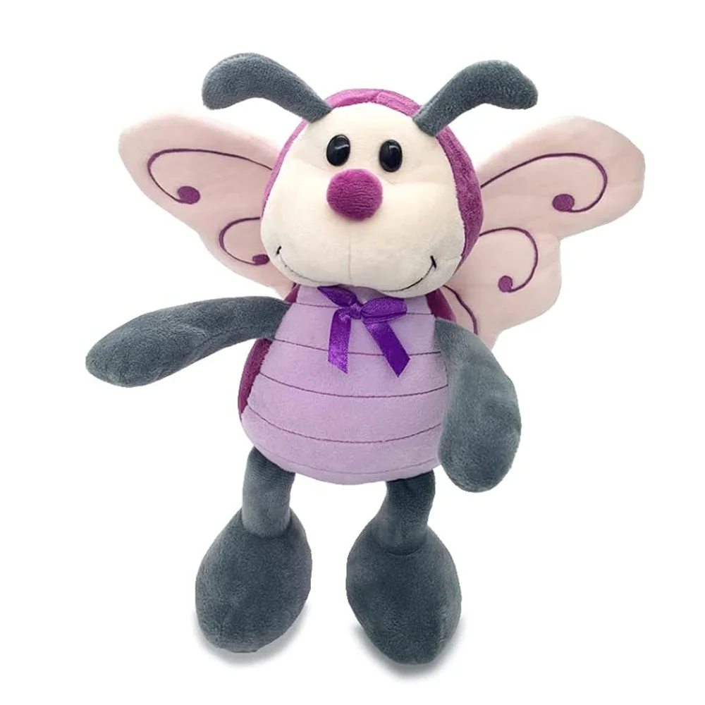 Soft Insects Plushie Embroidered Wings Animal Toy Butterfly Plush Bug ...
