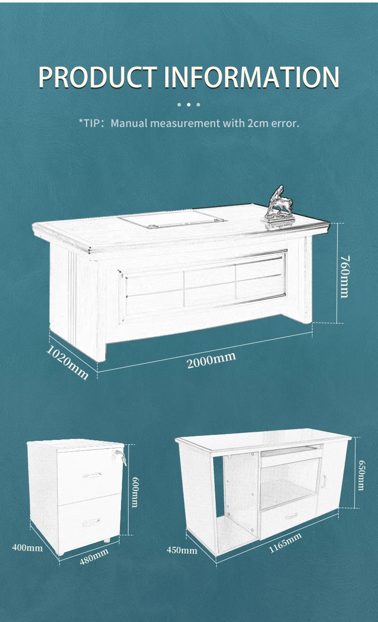 Modern Curved Office Furniture - Executive Desk Designs