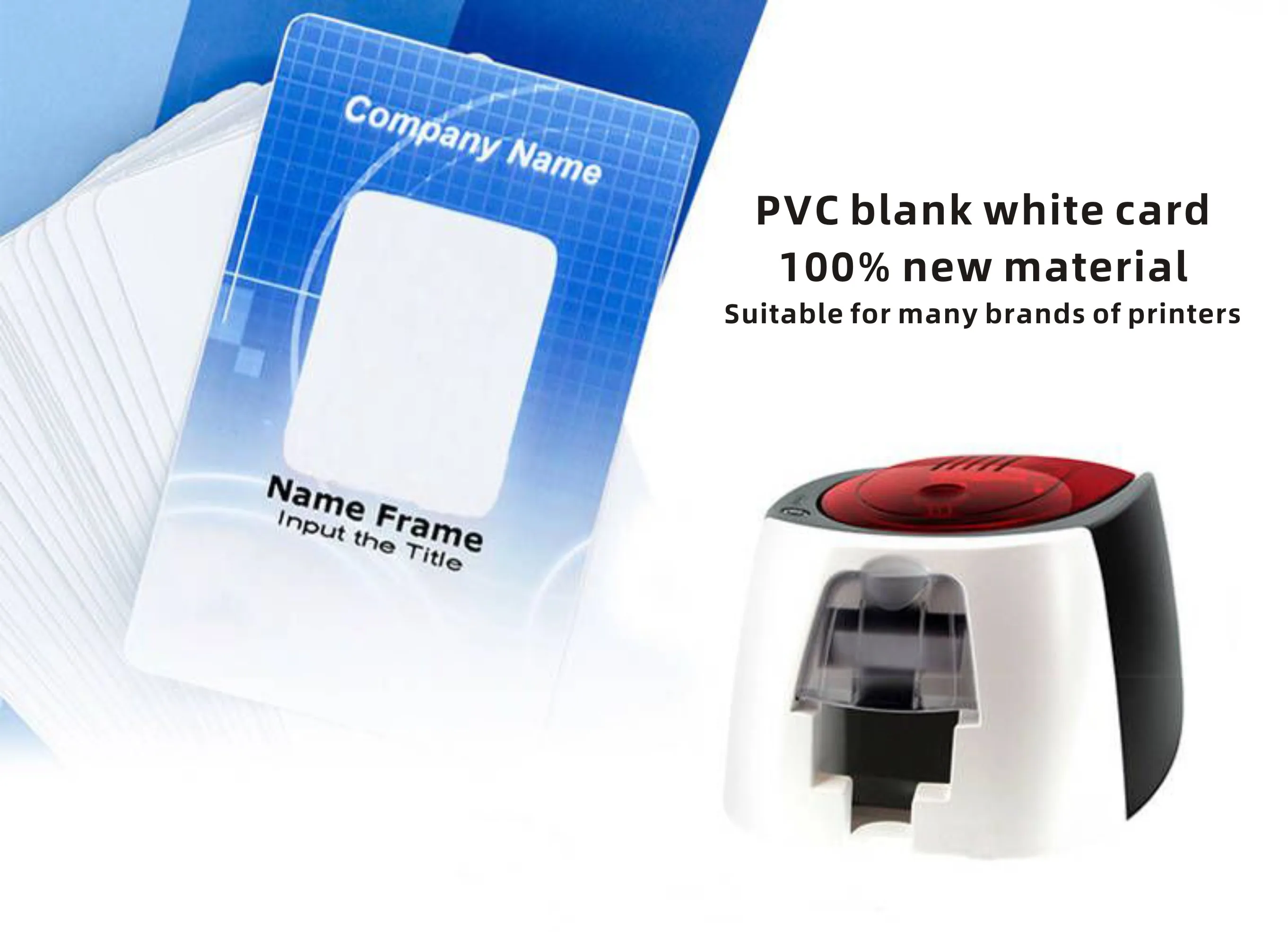 Printable Blank PVC ID Cards for Epson L800/L805 Printers