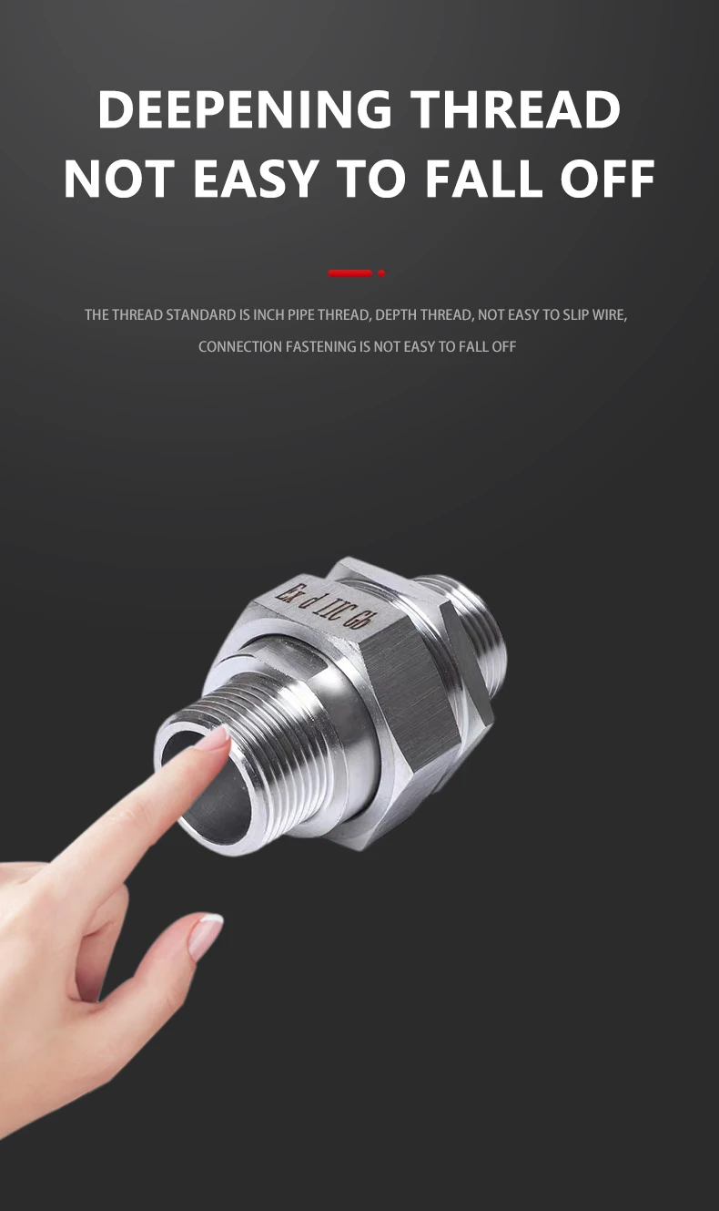 Explosion Proof Movable Joint Metal Stainless Pipe Joint Explosion ...