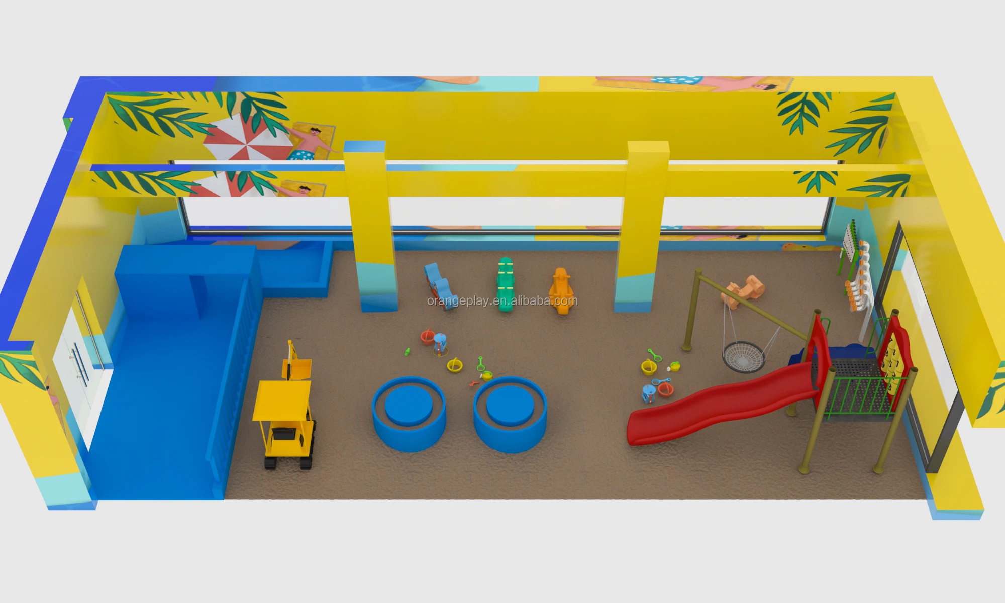 Kids Science-Based Play Space Indoor Playground Center High Quality ...