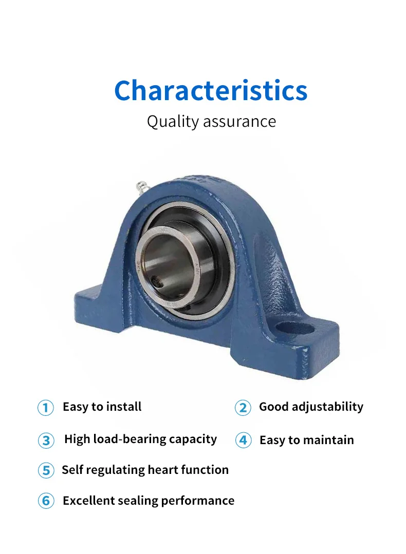 High Quality Pillow Block Bearing Housing Ucp 210 Ucp 211 Bearing Uc211 ...
