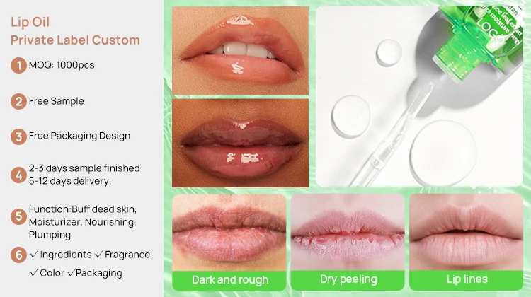 Oem New Arrival Vitamin E Ultra Nourishing Transparent Plumping Lip ...