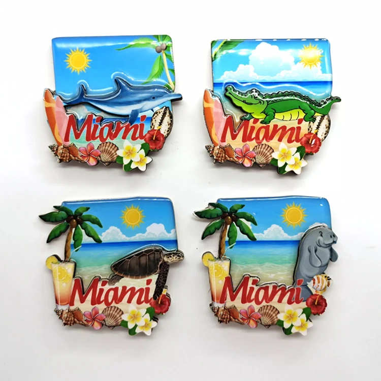 Custom Mdf Wood Tourist Gift Toucan Magnet Costa Rica Souvenir Fridge ...